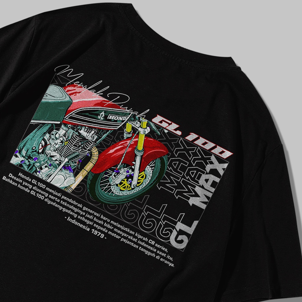 Jual KAOS GL SERIES ENGINE herex pro max neotech Baju Honda GL100 Clasic Menolak Punah 2024 ...
