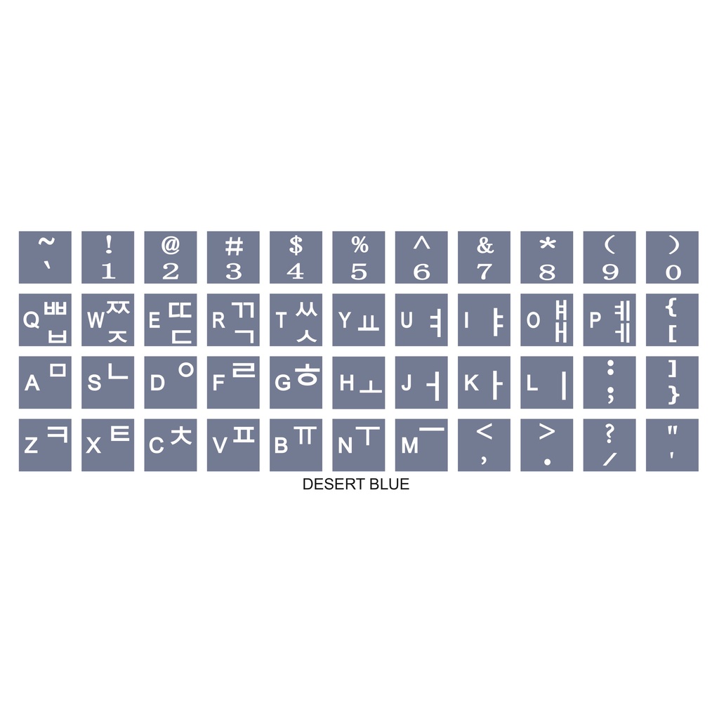 Jual keyboard sticker laptop Hangul Korea Background Hitam Font Putih ...