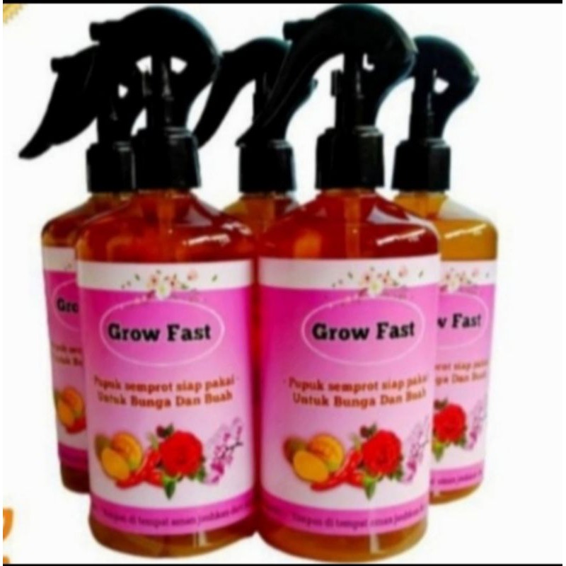 Jual GROWFAST BUNGAN DAN BUAH,PUPUK CAIR SEMPROT,SIAP PAKAI UNTUK BUNGA ...