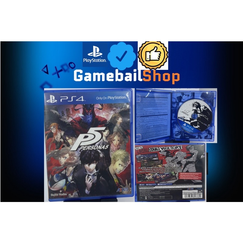 Jual PS4 Game - Persona 5 ( Reg All / English ) Kaset Game BD Fisik PS4 | Shopee Indonesia