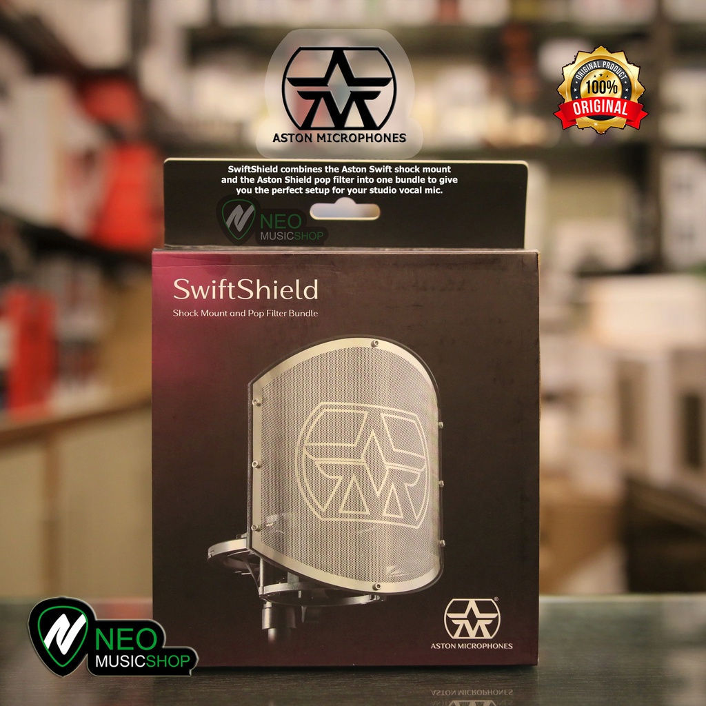 Jual ASTON SwiftShield shock mount and the Aston Shield pop filter Bundle | Shopee Indonesia