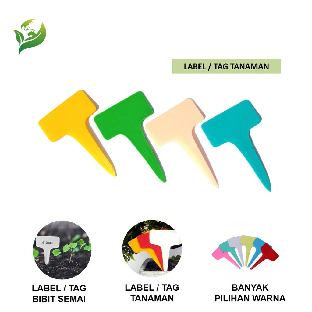 Jual LABEL PENANDA TANAMAN BENTUK PATOK PAPAN BAHAN PLASTIK BERKUALITAS ...