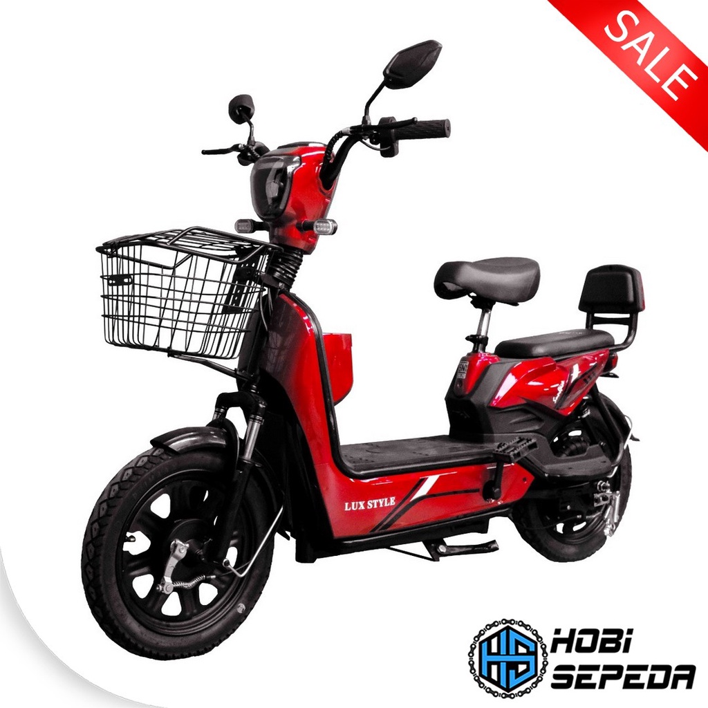 Jual Sepeda Listrik Sunrace Lux Style SNI/Sepeda Listrik Viral Terbaru ...