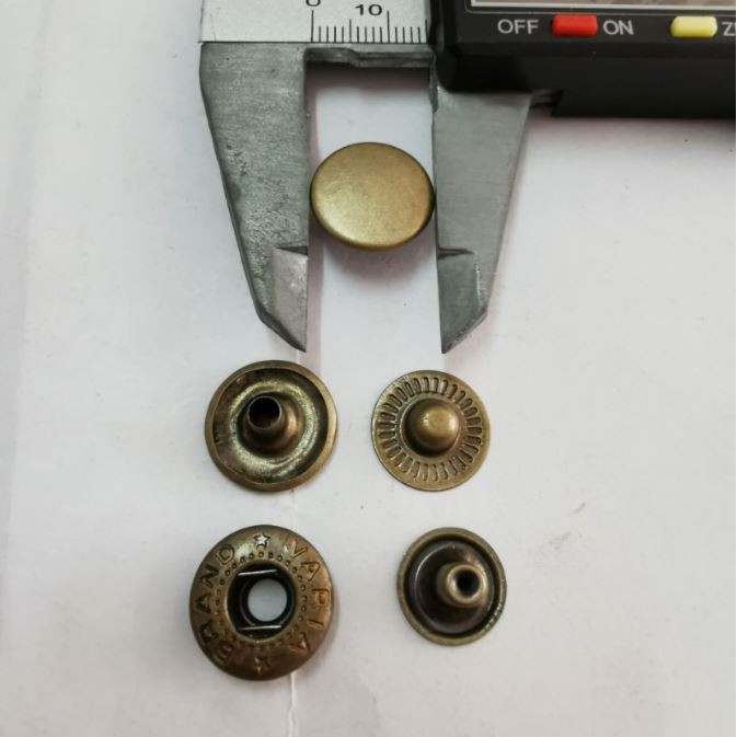 Jual [5 Gross] kancing cetet besi / kancing jaket 15mm / k-7060 / k ...