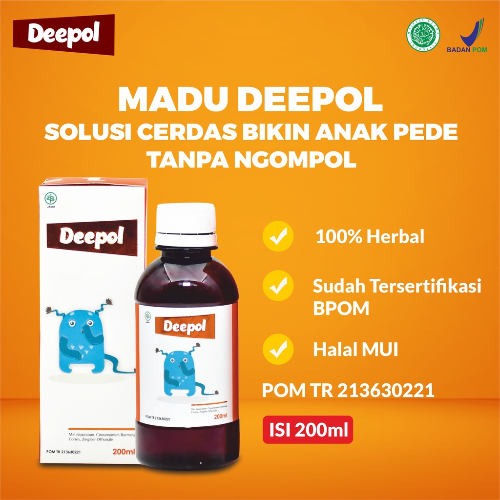 Jual MADU DEEPOL 100% ORIGINAL MADU ANAK ANTI NGOMPOL & PERLANCAR ...