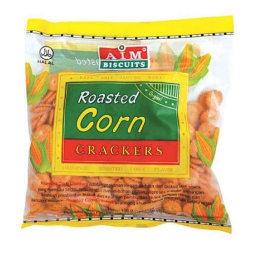 Jual AIM Biscuits Roasted Corn snack jadul rasa melegenda | Shopee ...