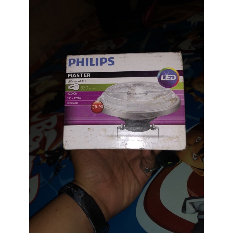 Jual philips master ledspot AR111 like new ada dus nya | Shopee Indonesia