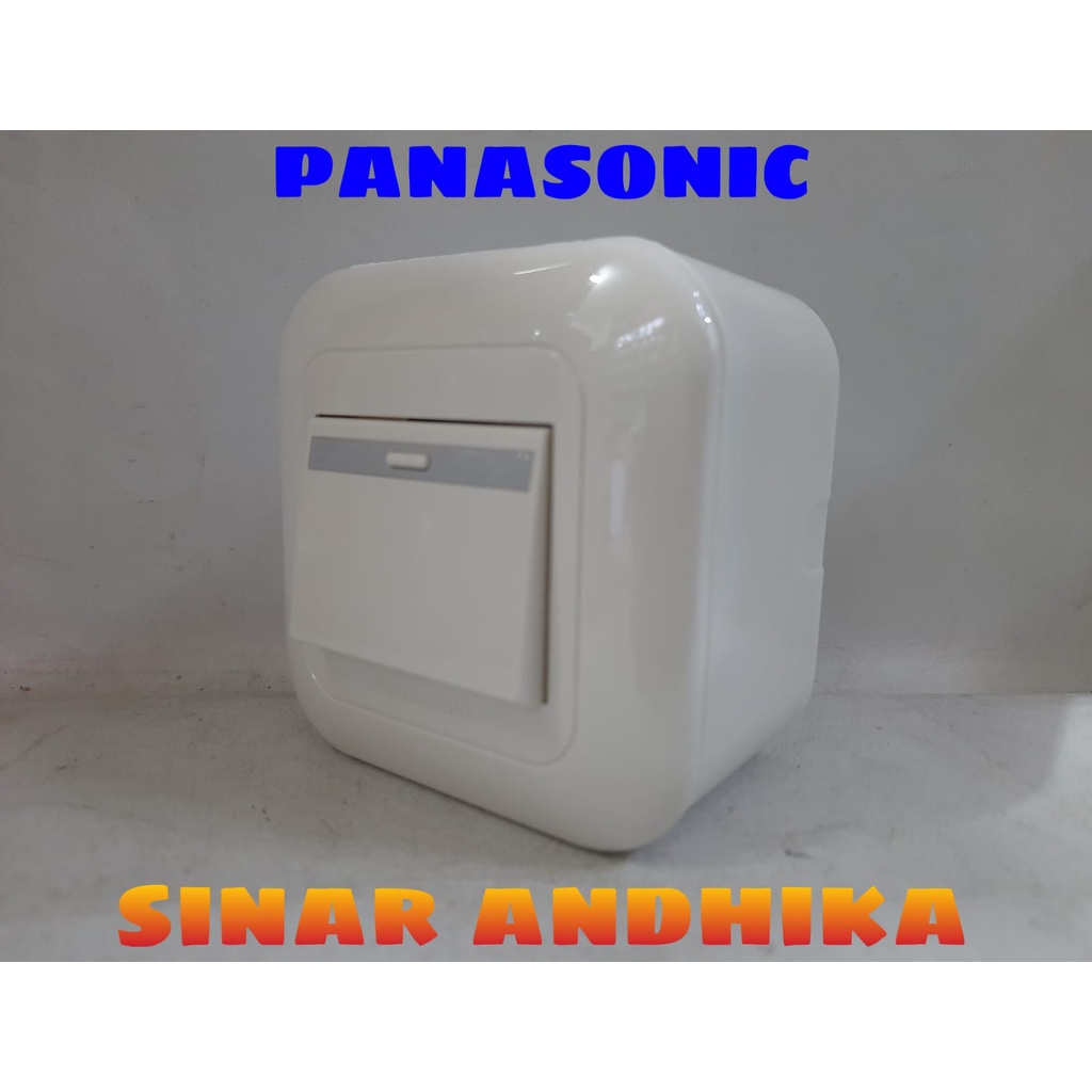 Jual Saklar Lebar Panasonic Outbow Putih Wej78029+Wej5541+Wej6911W ...