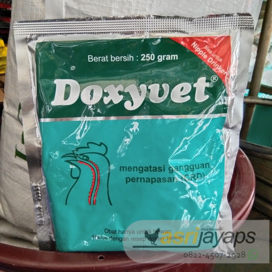 Jual Obat Pernafasan Ayam Doxyvet 250 gr Medion | Shopee Indonesia