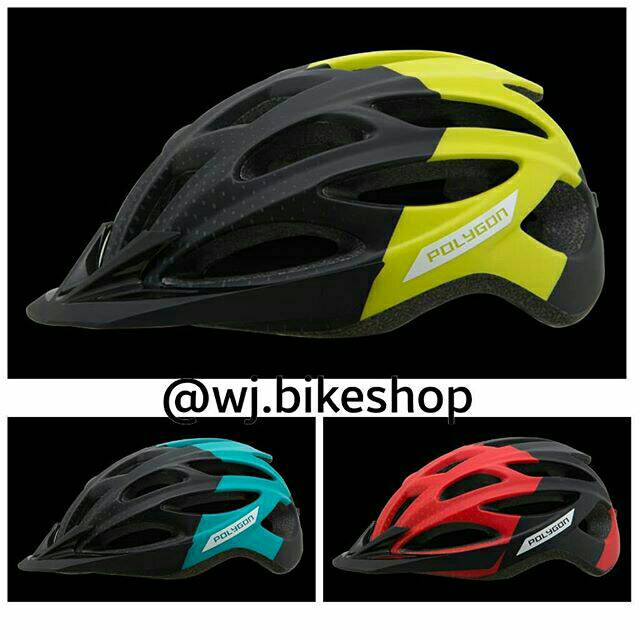 Jual HELMET / HELM MTB POLYGON CLIFF NEW HELM MURAH RINGAN ORIGINAL ...