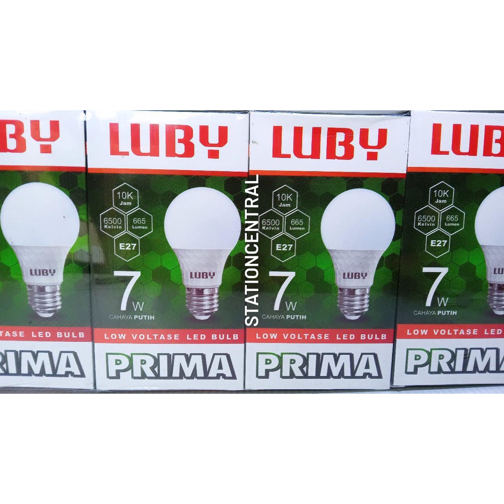 Jual Lampu LED Luby PRIMA 7w / 7 watt LED BULB SNI | Shopee Indonesia