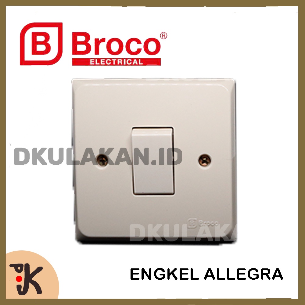 Jual BROCO ALLEGRA IB SAKLAR TANAM TUNGGAL ENGKEL CREAM C161 INBOW ...