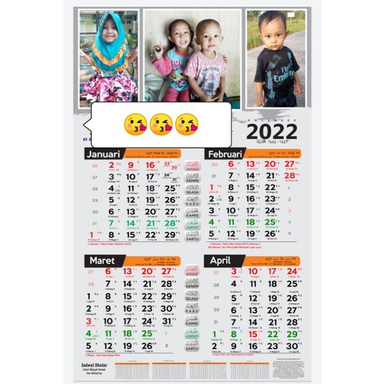 Jual kalender foto | Shopee Indonesia