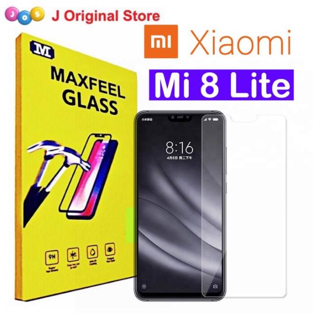 Jual Maxfeel Tempered Glass Xioami Mi8 Lite Mi8 Lite Mi 8 Lite Mi8Lite ...