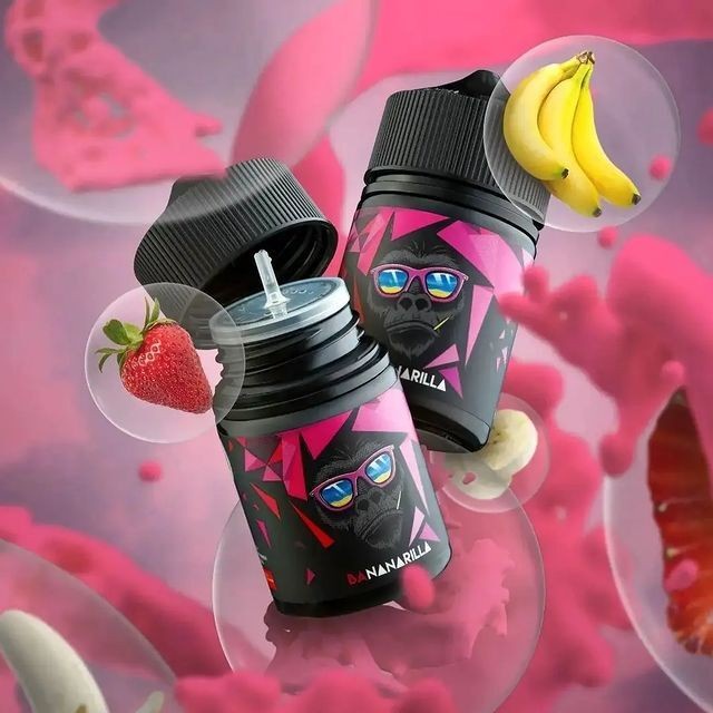 Jual Bananarilla 60ML Strawberry Banana Creamy Freebase Pisang Stroberi ...