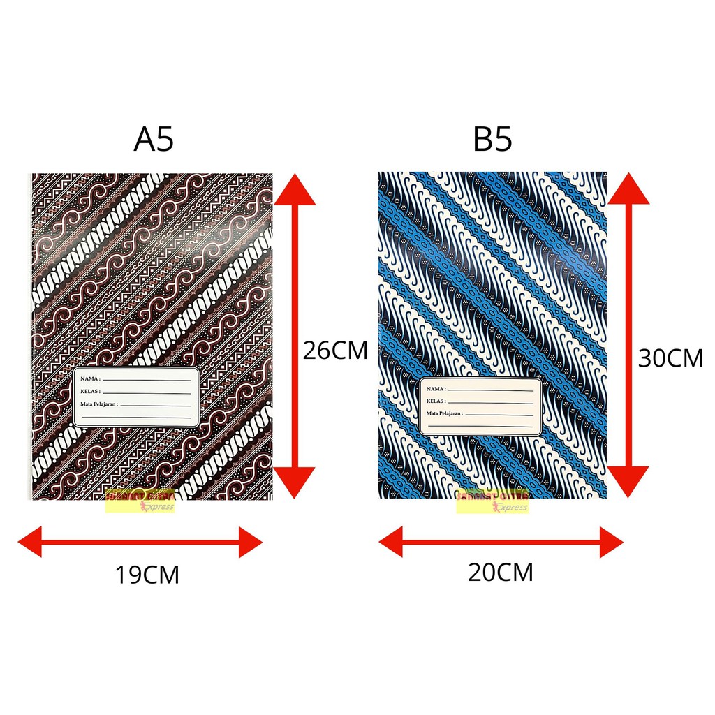 Jual SAMPUL BUKU BATIK A5/B5 | Shopee Indonesia