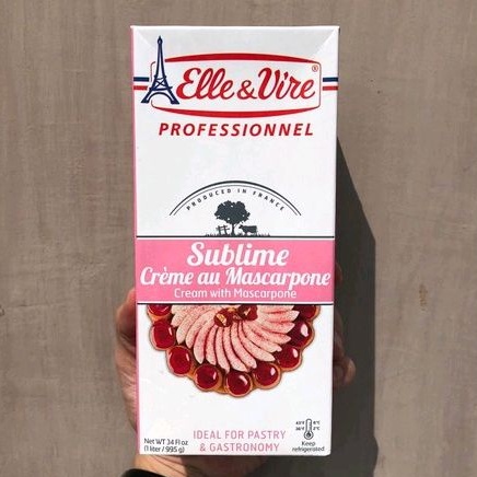Jual Elle & Vire Sublime Mascarpone Cream 1L | Shopee Indonesia