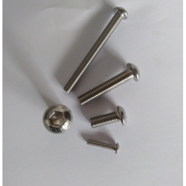 Jual BAUT L BUTTON STAINLESS STEEL M6 X 40MM | Shopee Indonesia