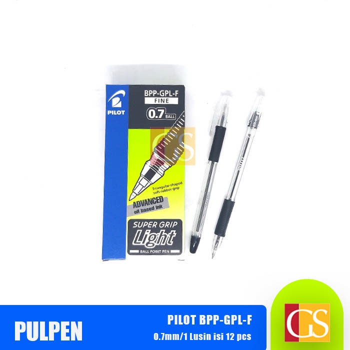 Jual PULPEN PILOT BPP-GPL-F 0.7mm SUPER GRIP LIGHT pcs | Shopee Indonesia
