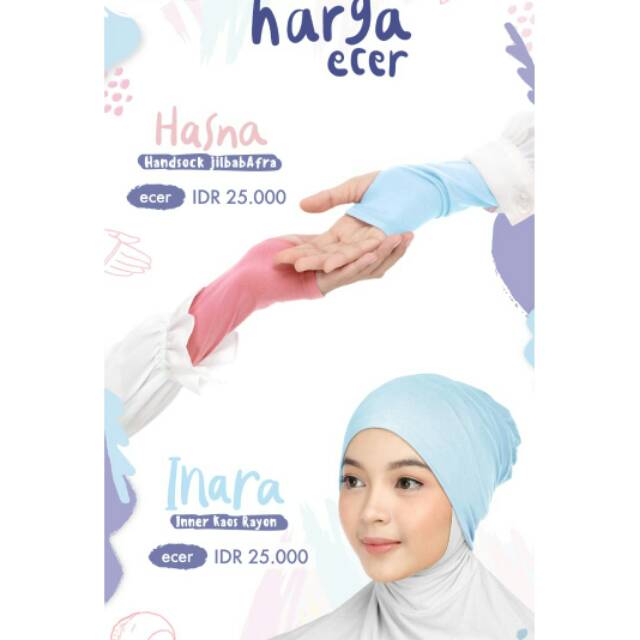 Jual Inara ( inner jilbab afra ) | Shopee Indonesia