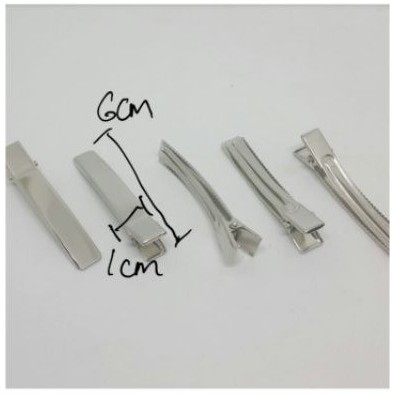 Jual HARGA/144pcs, Jepit Polos 6cm Jepit Aligator Jepit Bahan Jepit ...