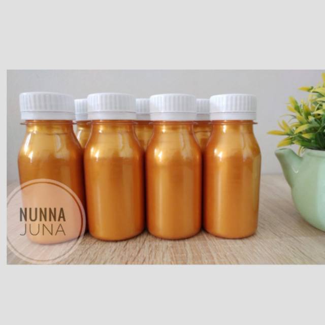 Jual Cat Metalik Gold Emas 100 ml Kualitas Super / Acrylic Paint ...