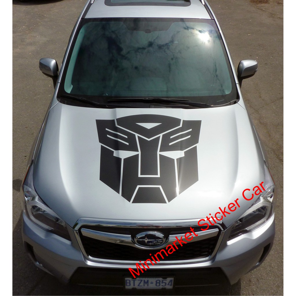 Jual stiker outobot sticker transformers kap mobil 70x60cm | Shopee ...