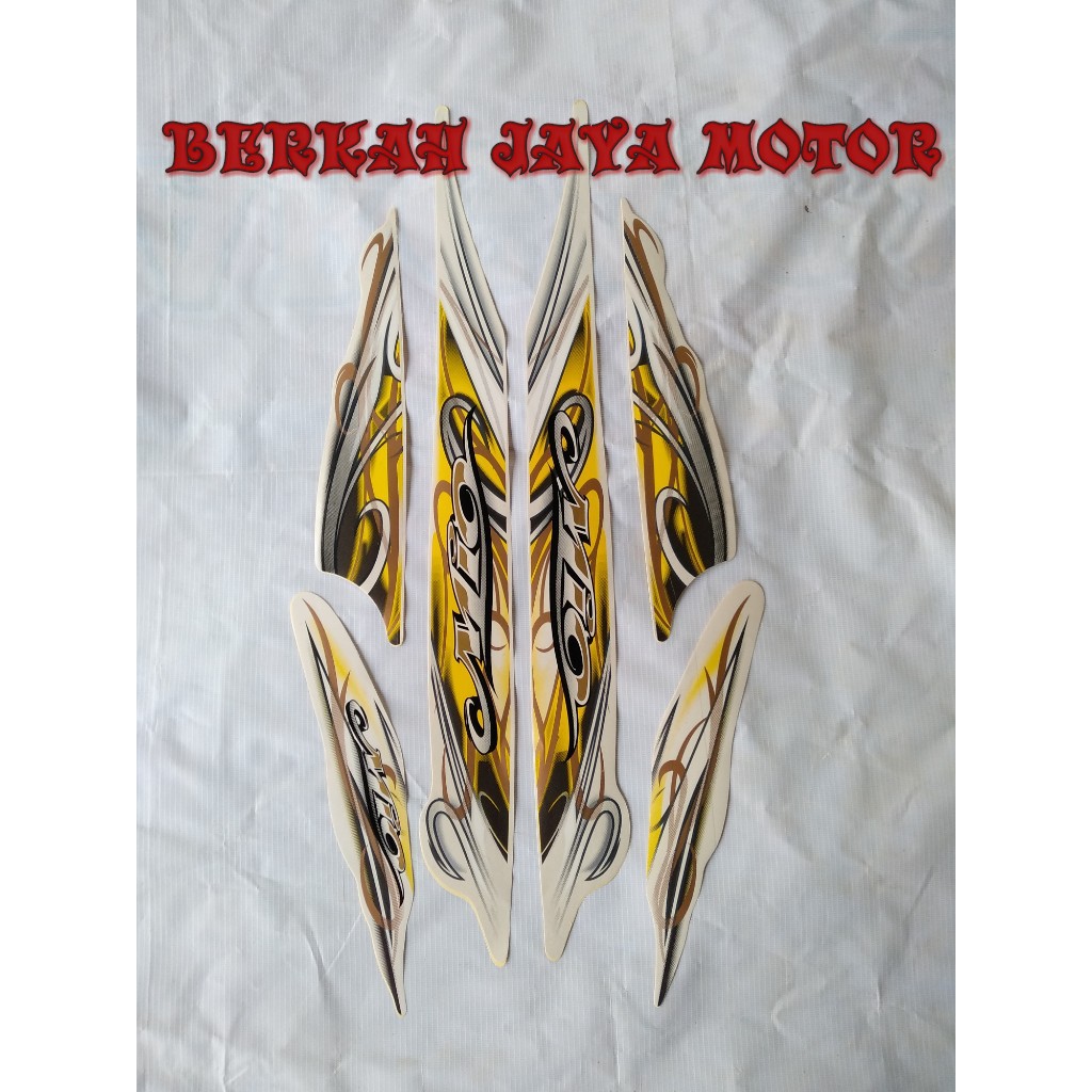 Jual MIO SMILE -STICKER STRIPING MOTOR LIS BODY MOTOR YAMAHA MIO SPORTY ...