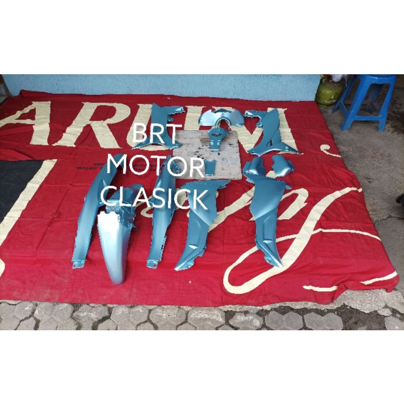 Jual bodi cover body jupiter z lama full body halus warna biru muda ...