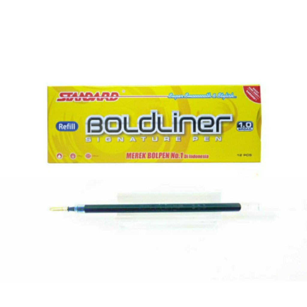 Jual Refil / isi pulpen Standard Boldliner 1.0 | Shopee Indonesia