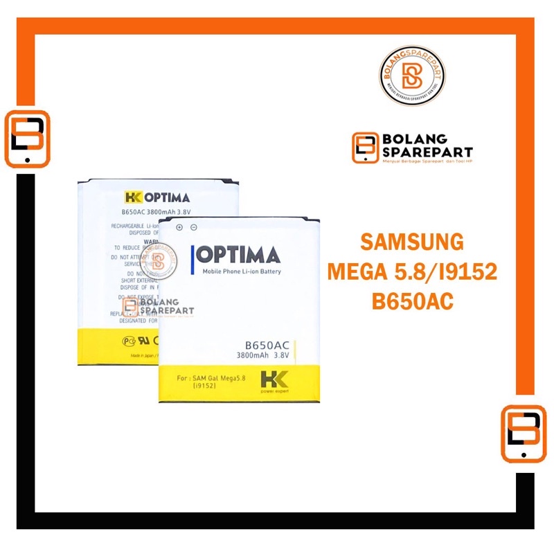 Jual BATERAI BATRE SAMSUNG S4 I9500 / MEGA 5.8 I9152 / GRAND 2 G7106 G7102 HK OPTIMA DOUBLE IC ...