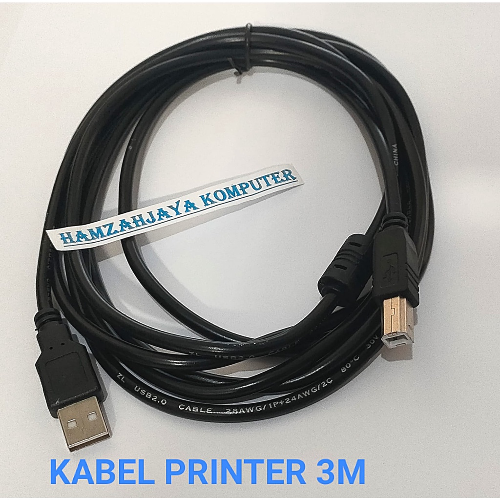 Jual Kabel Printer USB 2.0 NYK Panjang 1.5m, 3m, 5m, 10m Murah | Shopee Indonesia