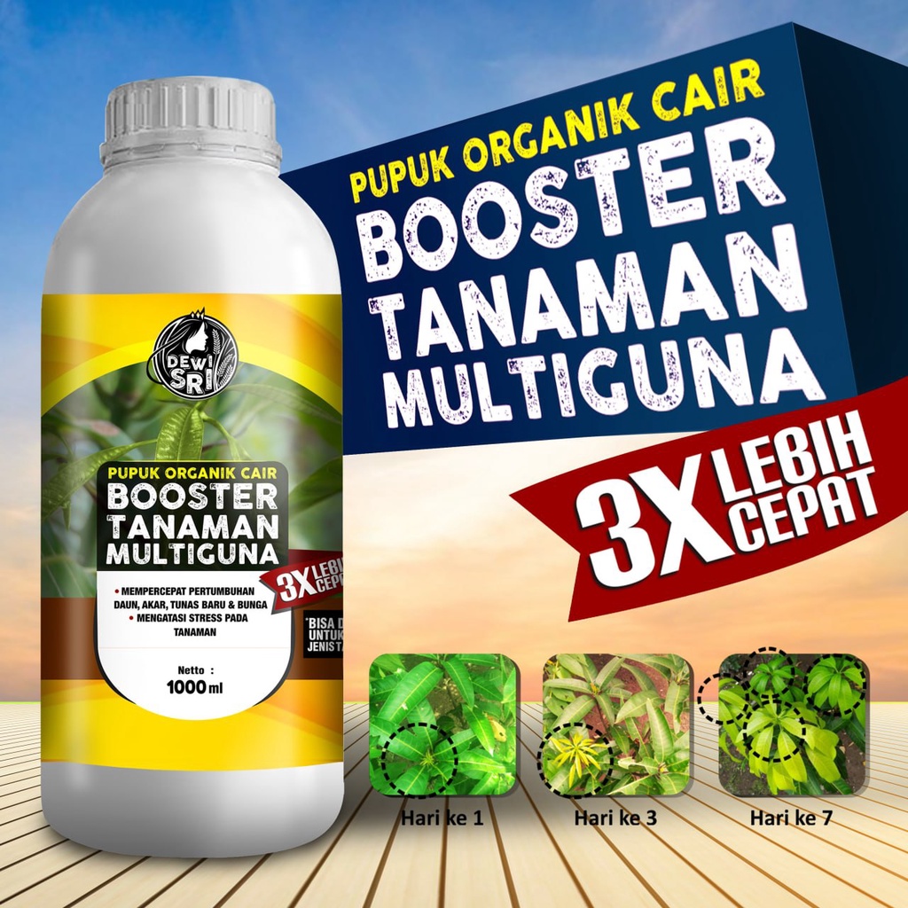 Jual 1000 ML - PUPUK ZPT HORMON TANAMAN ANTI STRES DAUN AKAR BUNGA ...
