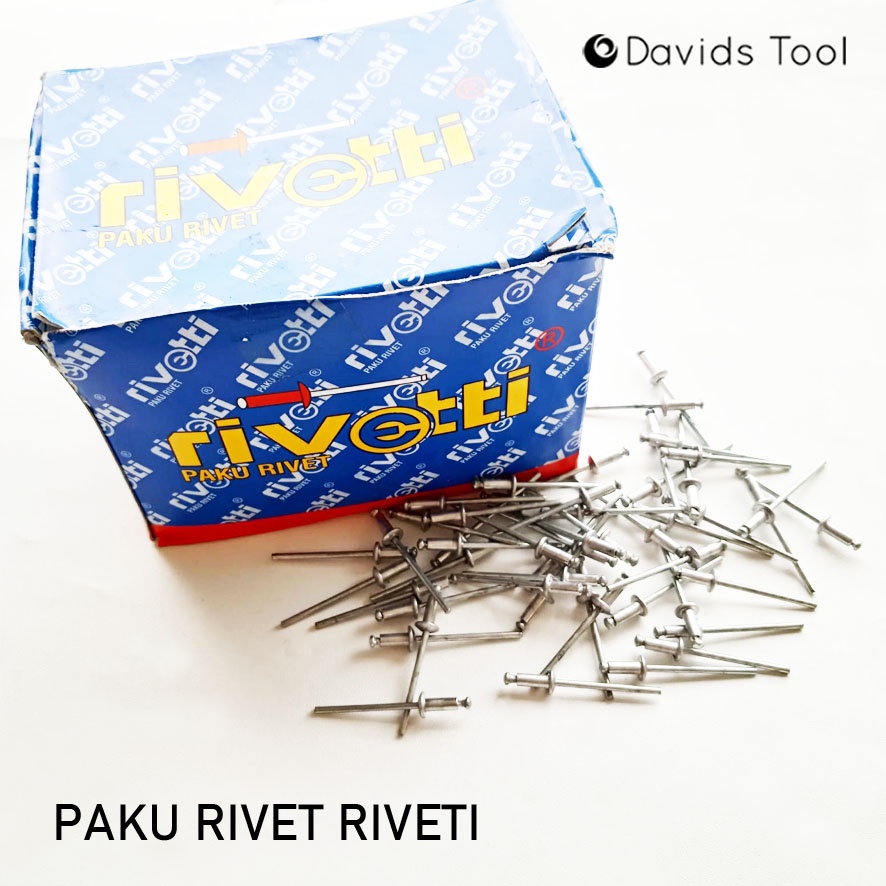 Jual Paku Rivet 3,2mm 440 Ripet Rifet Keling 1 kotak 1000pcs Rivetti ...