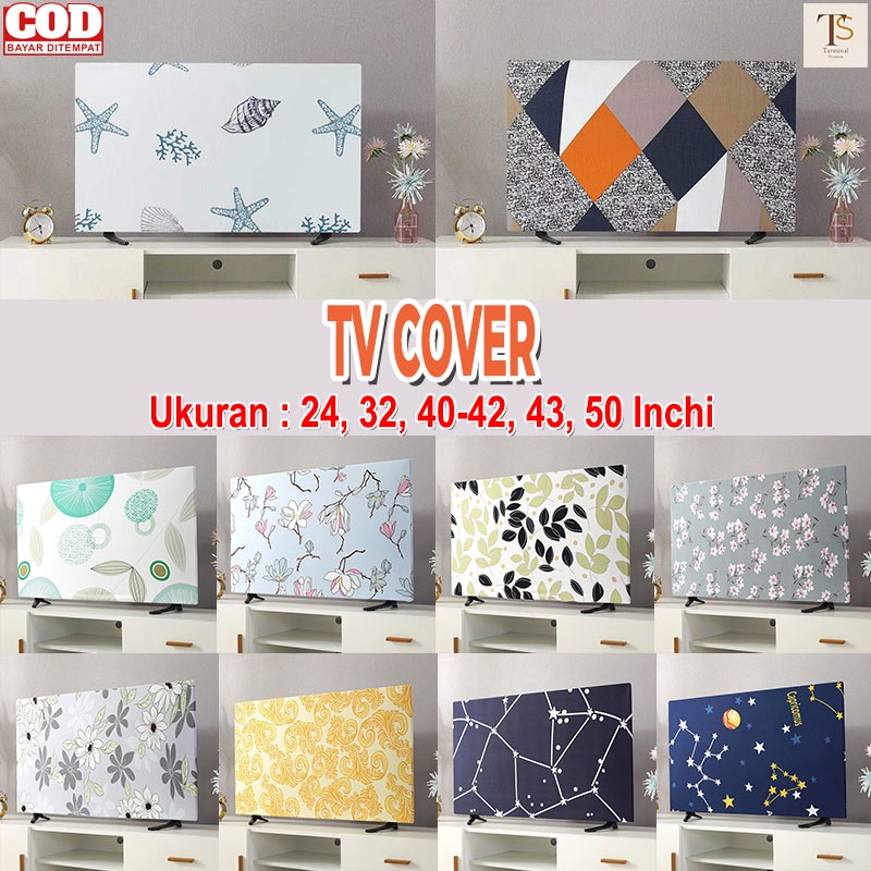 Jual Cover TV Sarung Penutup TV Layar Monitor Elastis Ukuran 24"/32"/40 ...