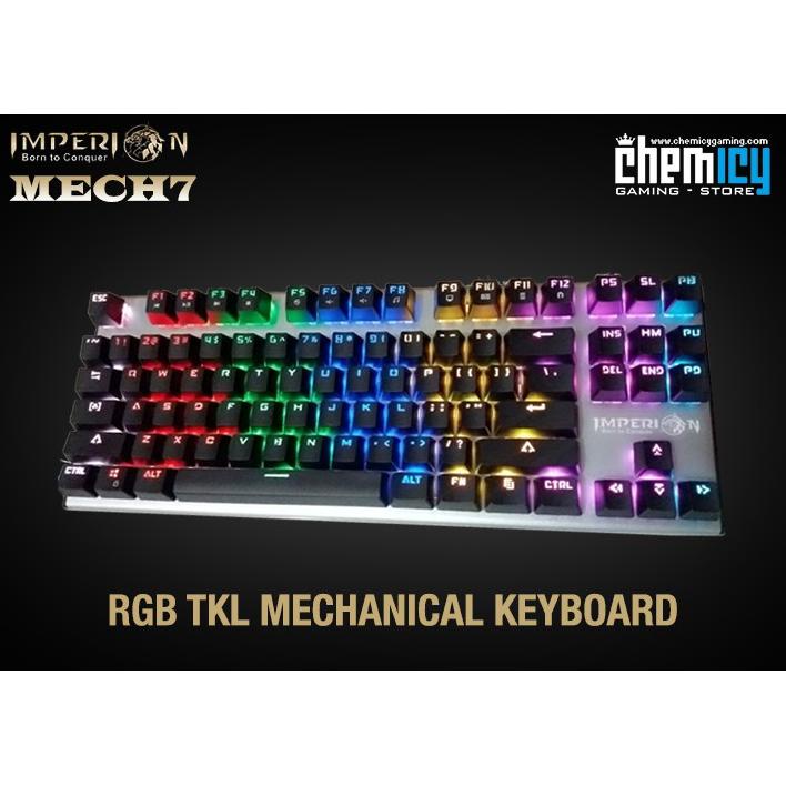 Jual Keyboard Gaming Mechanical Imperion Mech 7 RGB | Shopee Indonesia