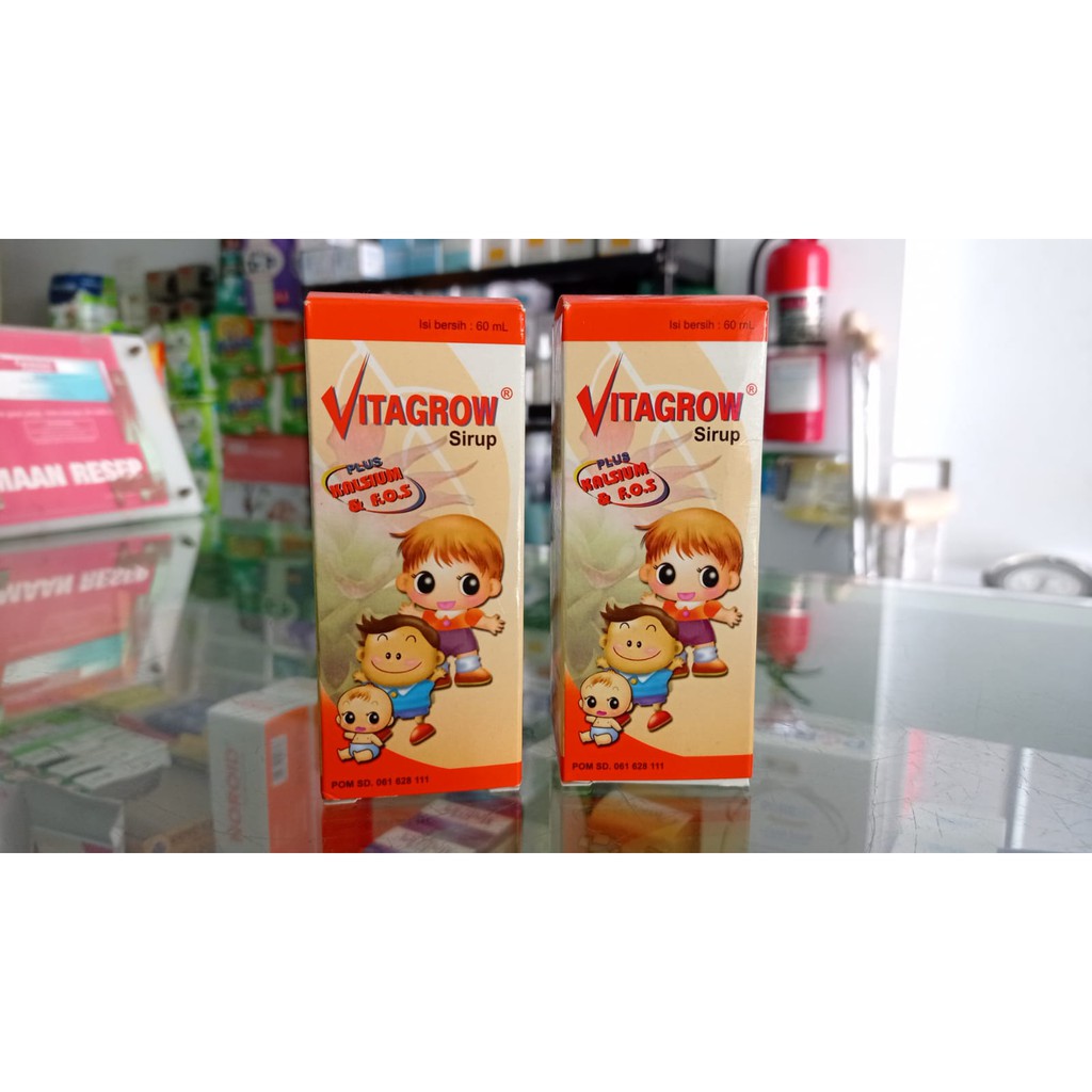 Jual VITAGROW SIRUP 60ML (per Botol) | Shopee Indonesia