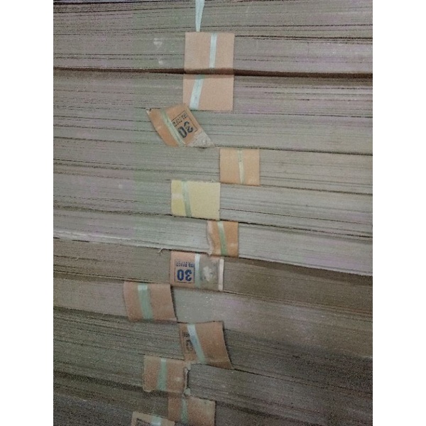 Jual Kertas karton board No 30 Uk 66 X 76 (12 lembar plano) | Shopee ...