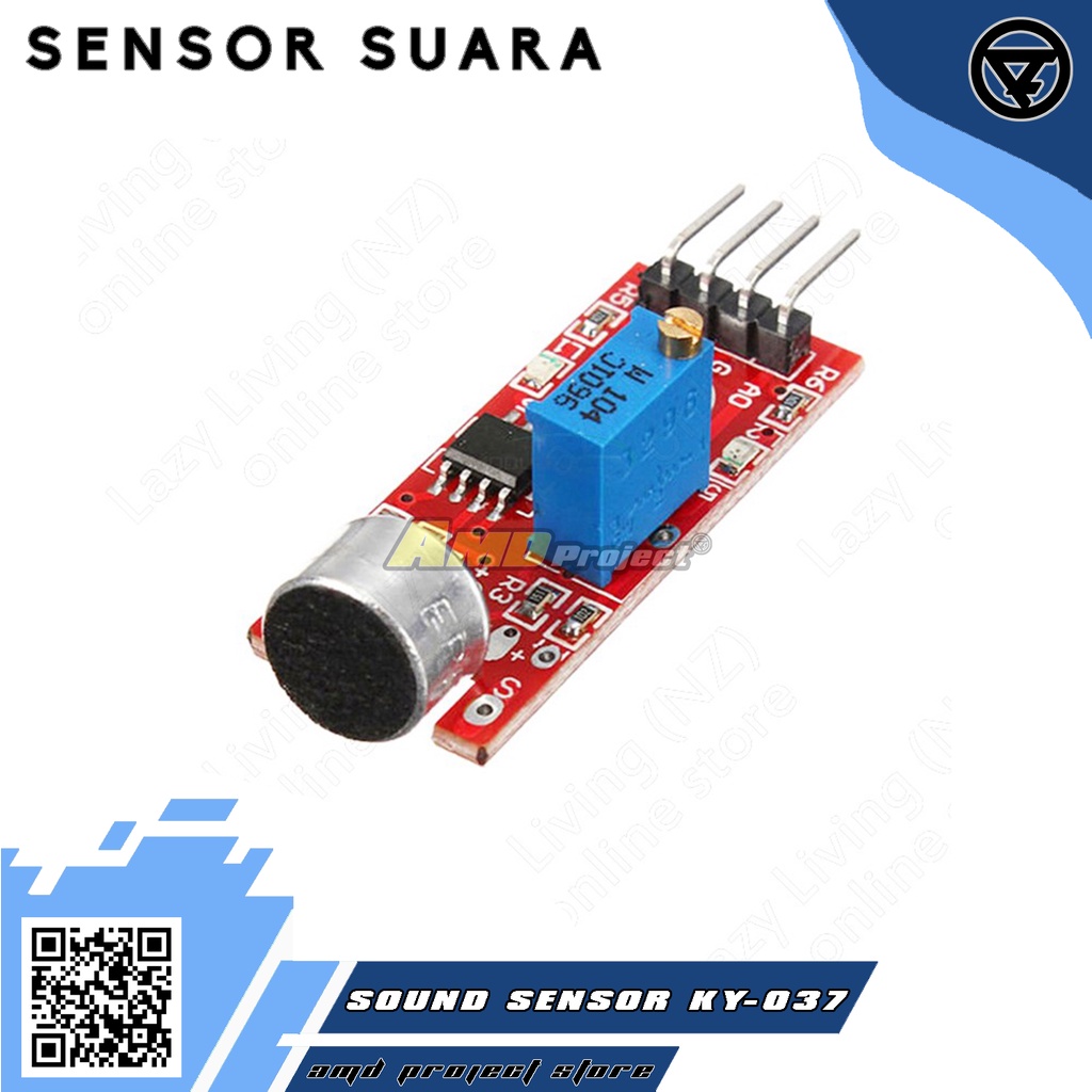 Jual Modul Sensor Suara Microphone KY037 Sound Module KY-037 High Quality | Shopee Indonesia