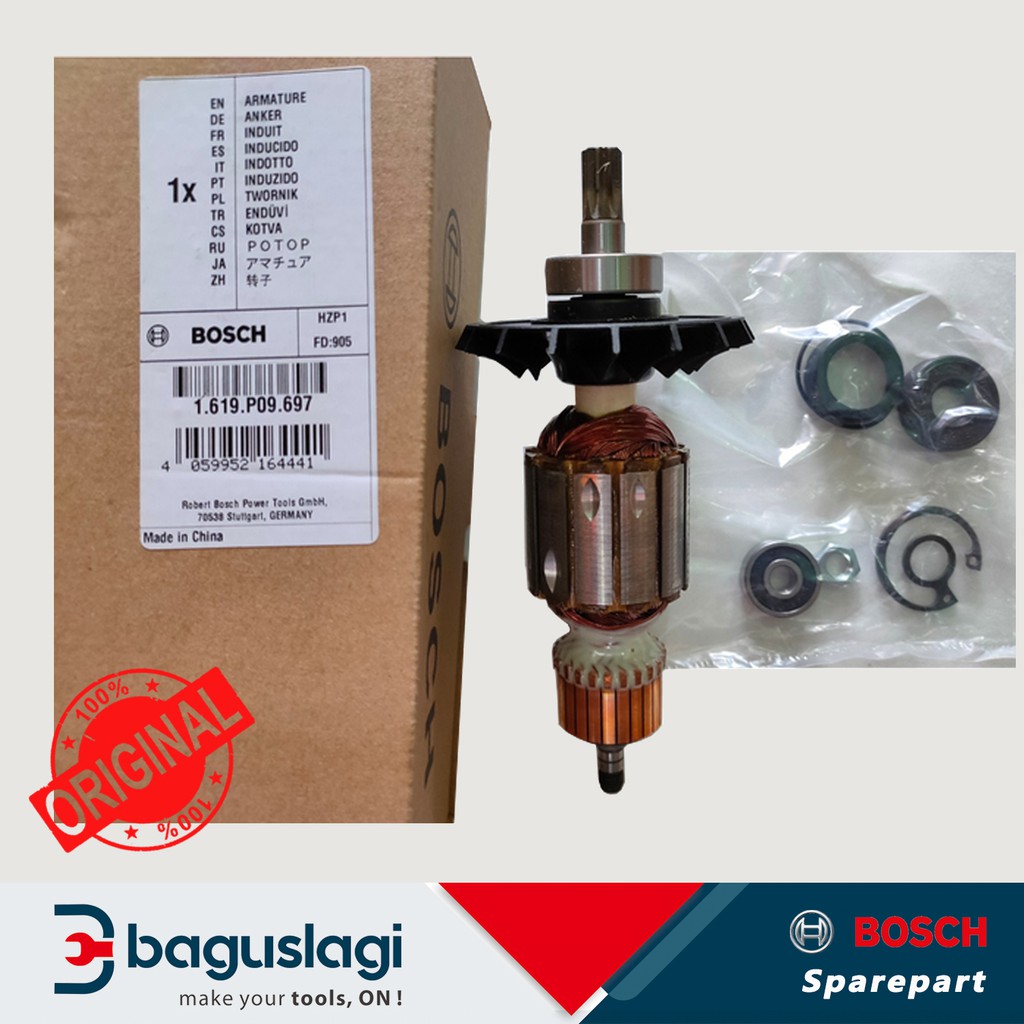 Jual Bosch Rotor Armature GSH 500 original | Shopee Indonesia