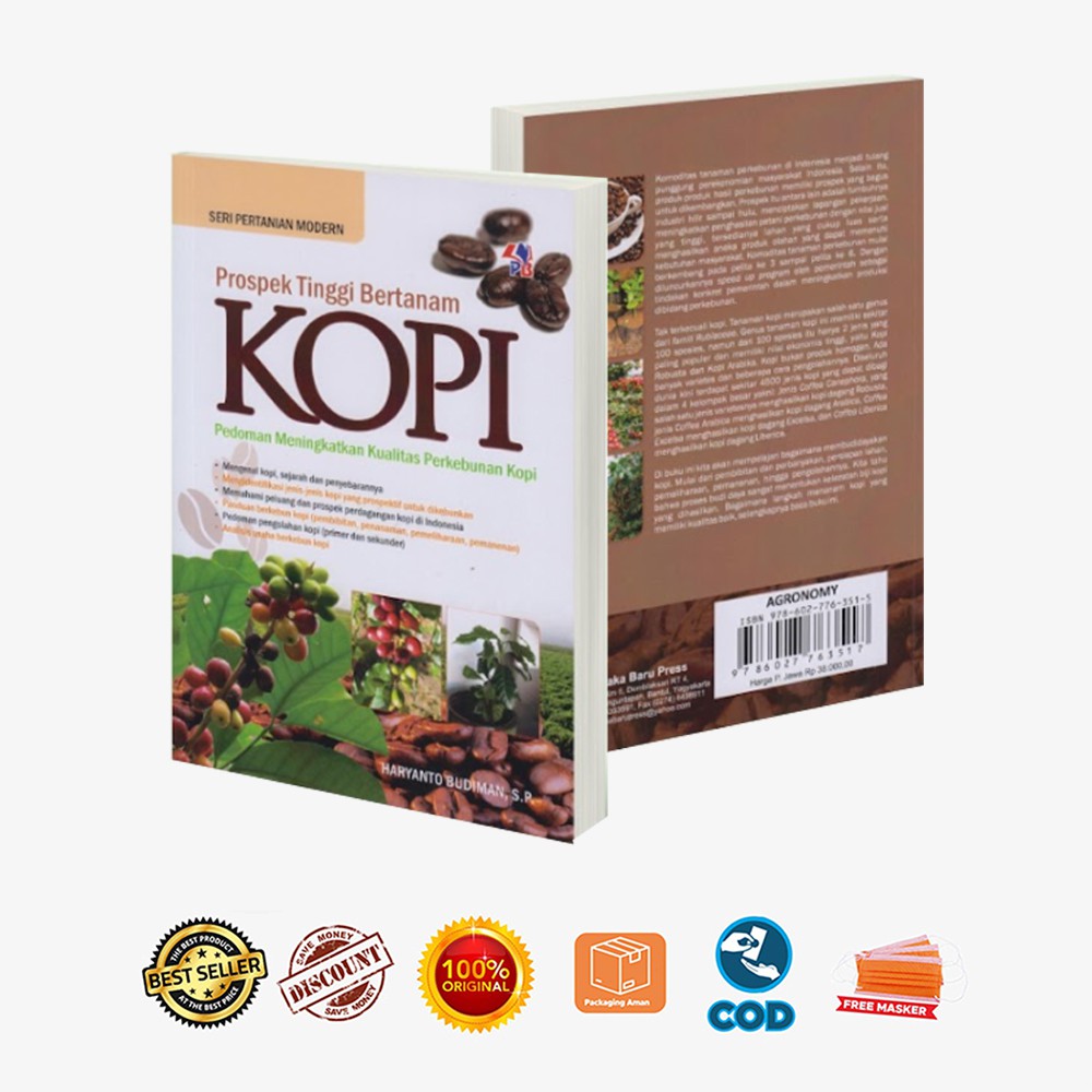 Jual Buku Seri Pertanian Modern Prospek Tinggi Bertanam Kopi | Shopee ...