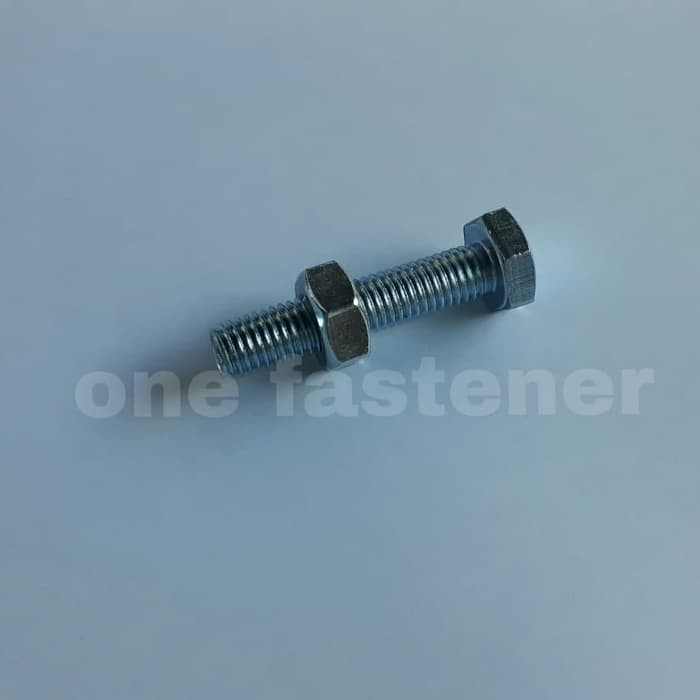 Jual Baut Mur M6x40 PUTIH BMP Kunci 10 | Shopee Indonesia