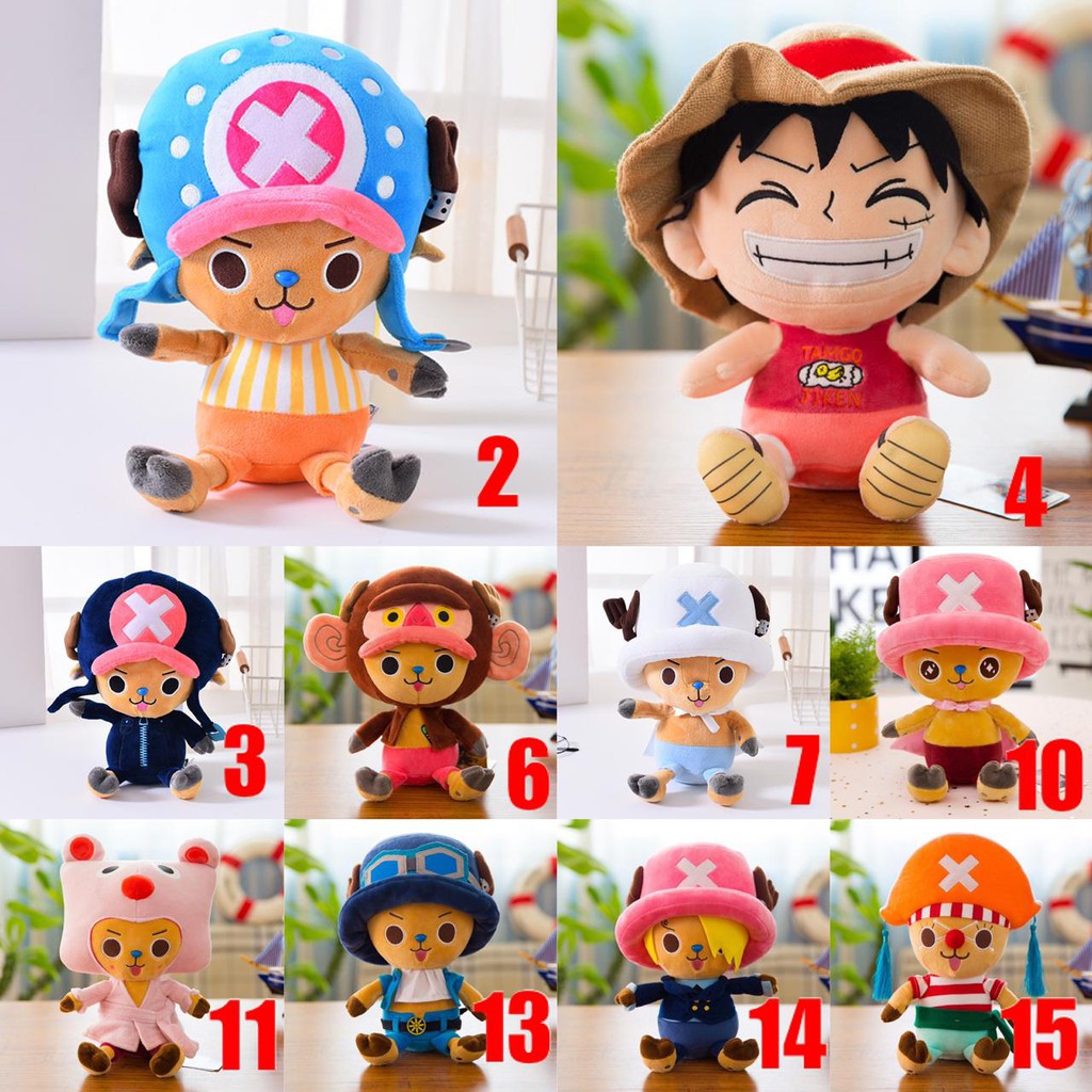 Jual Boneka Chopper 30cm Boneka One Piece Ori Toei Animation Hadiah ...