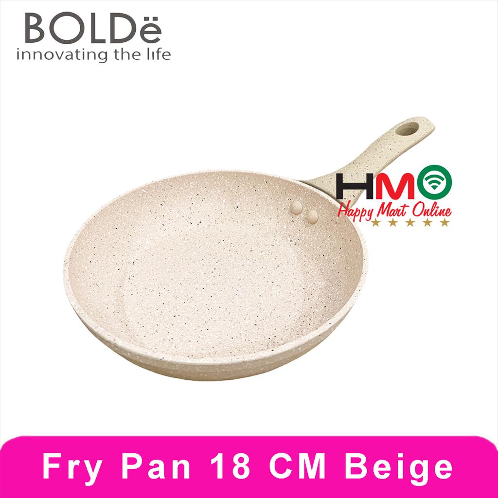 Jual Bolde Frypan Granite 18 CM Beige Super Pan Fry Pan Anti Lengket ...