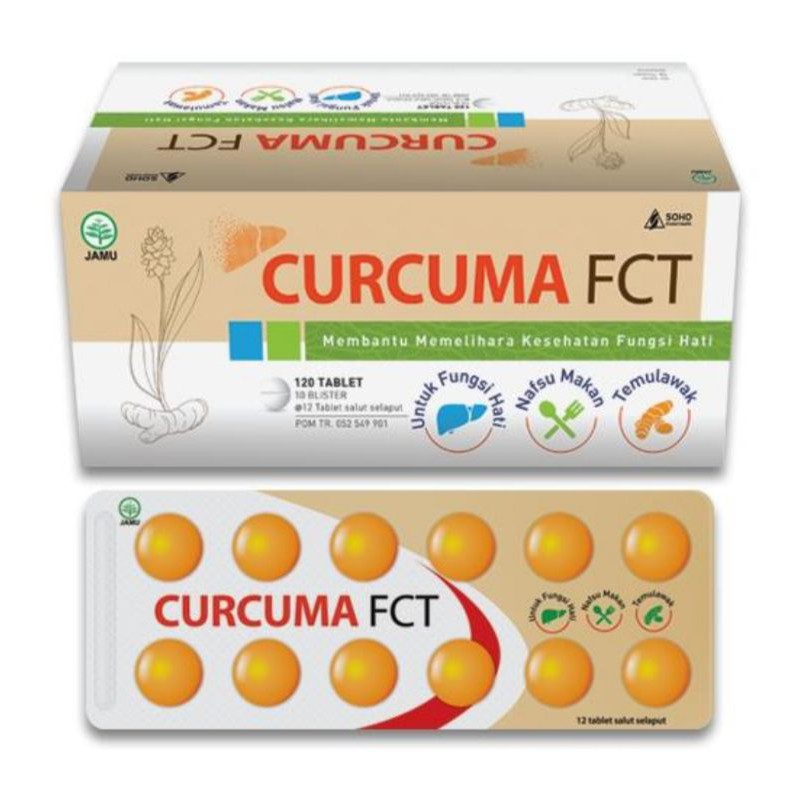 Jual Curcuma FCT isi 12 tablet | Shopee Indonesia