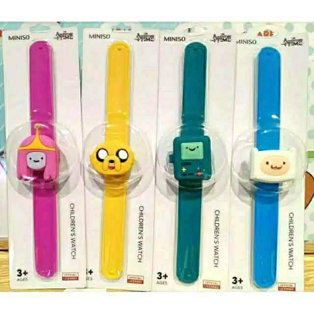 Jual MINISO Adventure Time - Childern's Watch / jam anak adventure time ...