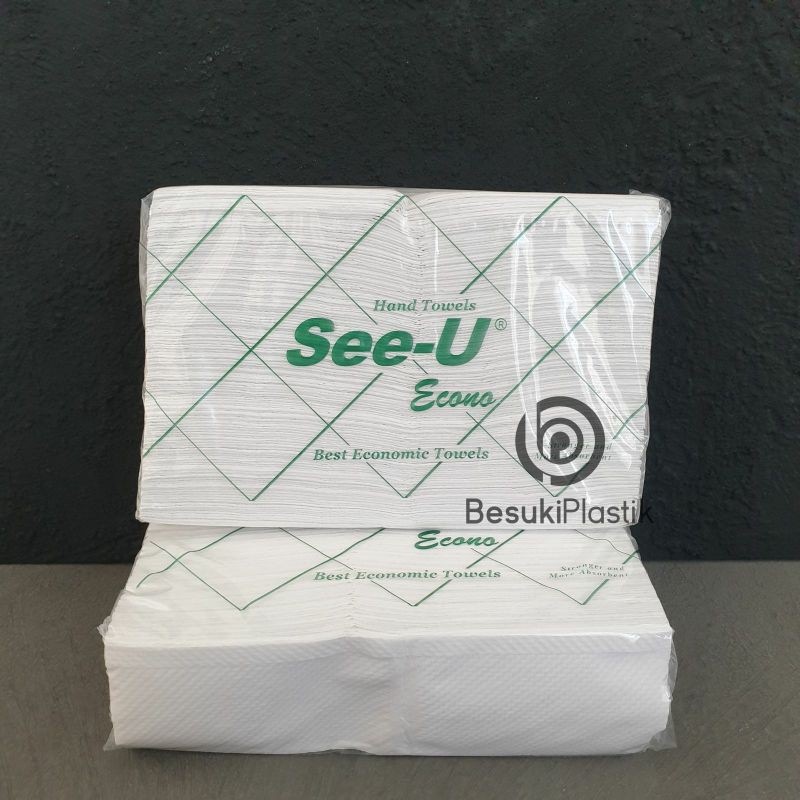 Jual Tissue Tisue Tisu Hand Towel SeeU / Tissue Wastafel / Tissue ...