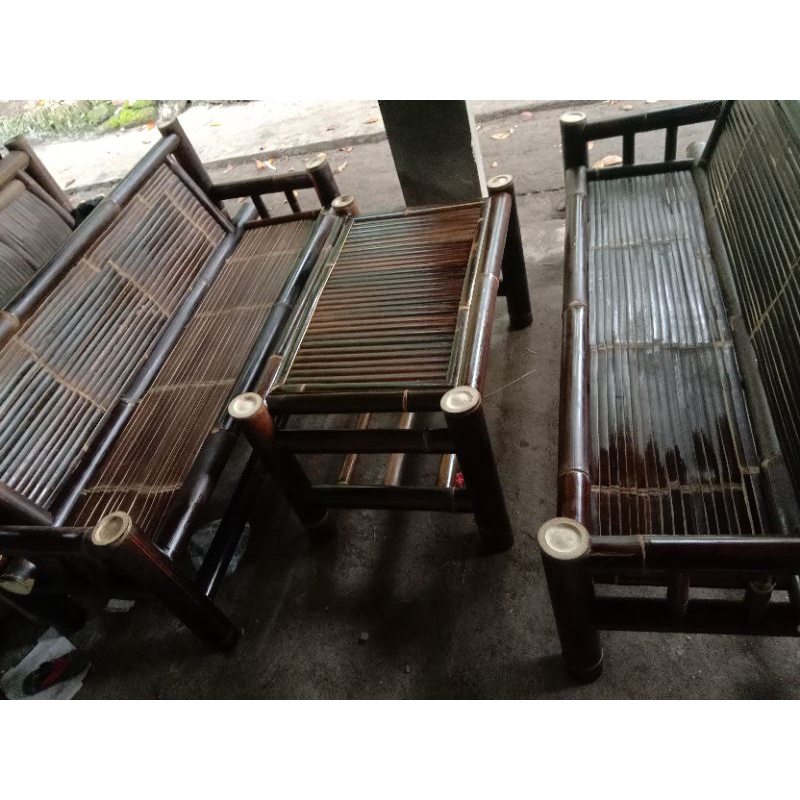 Jual Set kursi meja bambu wulung khusus Jogja, Sleman, Bantul dan ...
