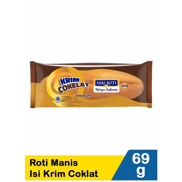 Jual Sari Roti Roti Manis Isi Krim Coklat | Shopee Indonesia