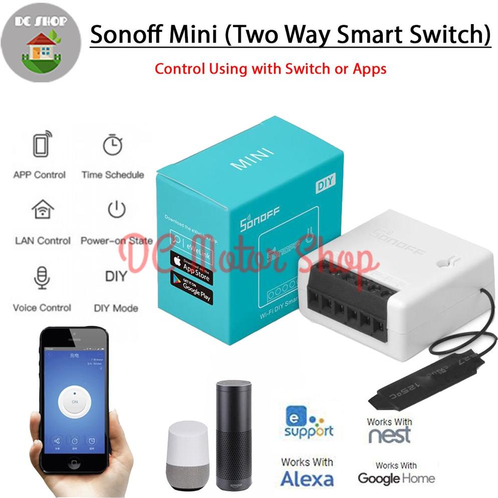 Jual Sonoff Mini - Two Way Smart Switch - Control From Switch And Apps ...